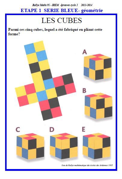 CYCLE 2 - Rallye Mathématiques 95 IREM